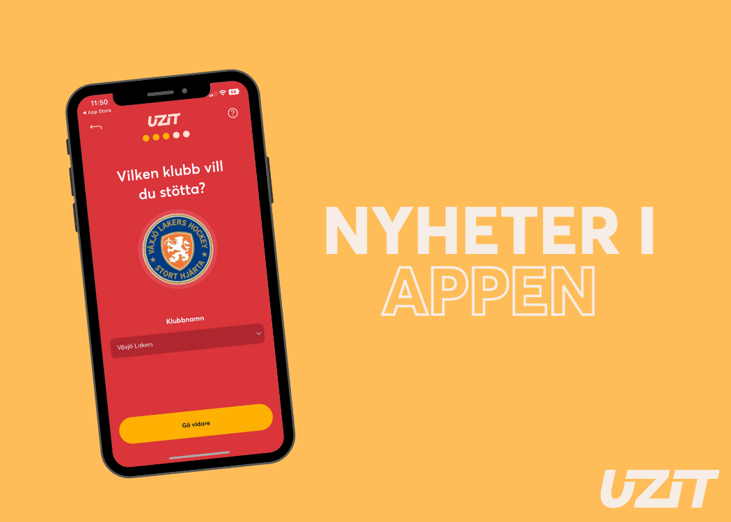 Nyheter i appen - Uzit